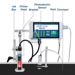 Ink Jet Printer for Bottle Water Thermal Foaming